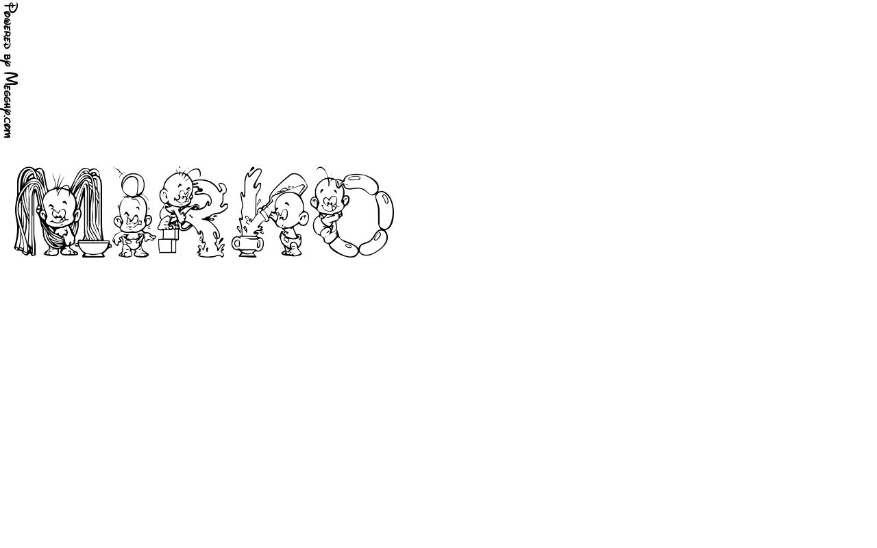 Disegno per bambini mirko 87032 da stampare e colorare