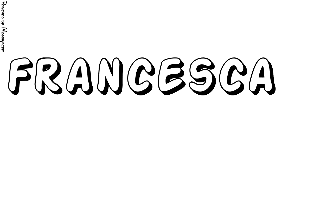 Disegno per bambini francesca 87426 da stampare e colorare