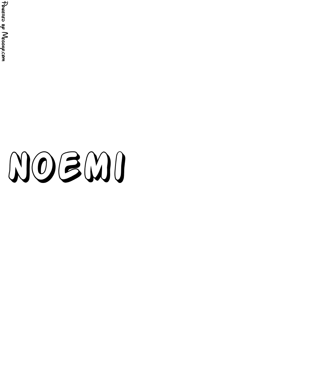 Disegno per bambini noemi 87566 da stampare e colorare