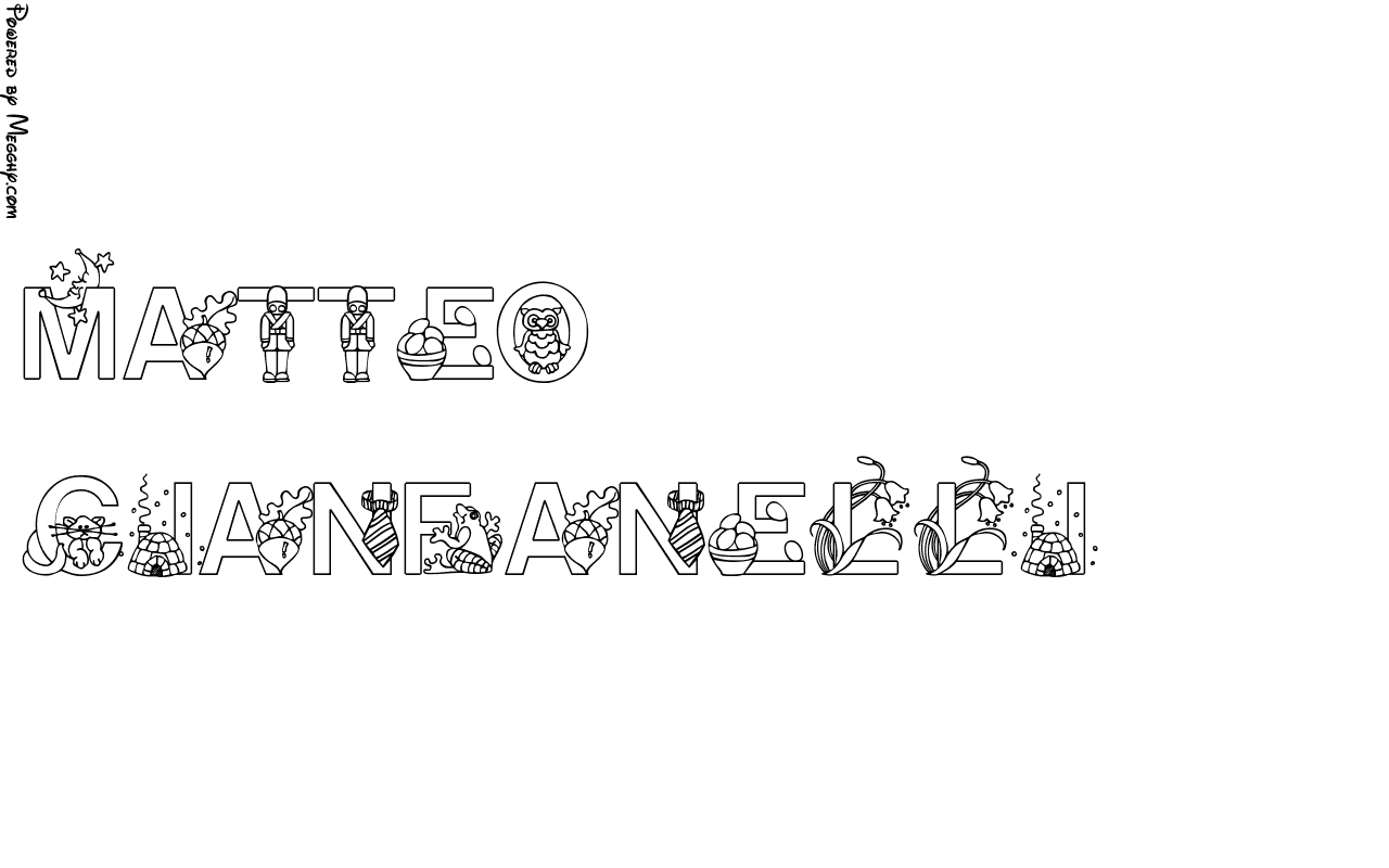 Disegno per bambini matteo 88228 da stampare e colorare