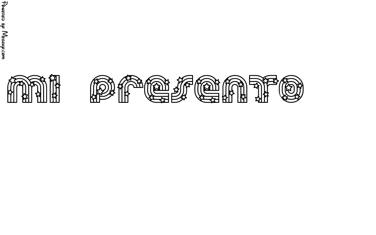 Disegno per bambini mi presento 89654 da stampare e colorare