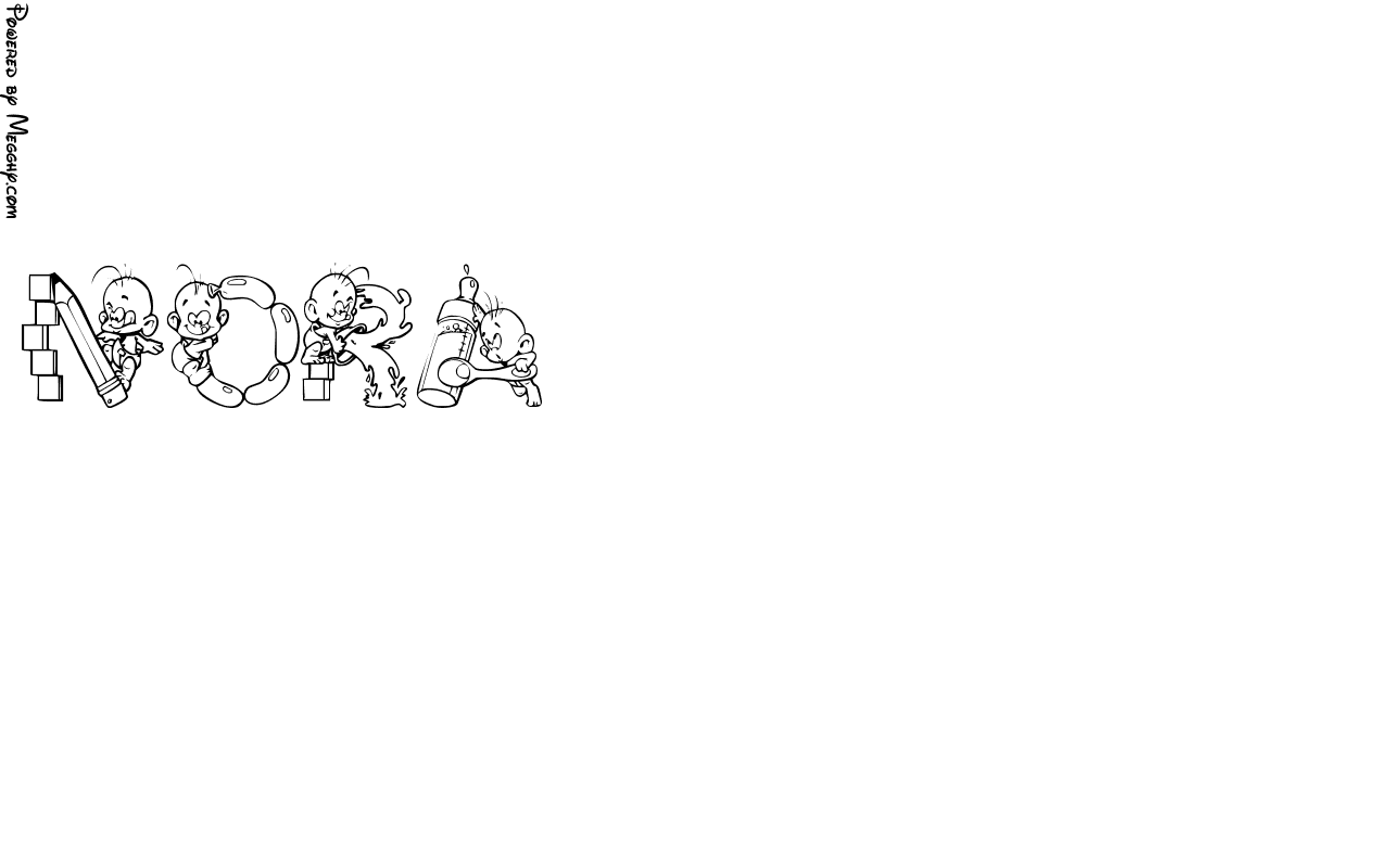 Disegno per bambini nora 89702 da stampare e colorare