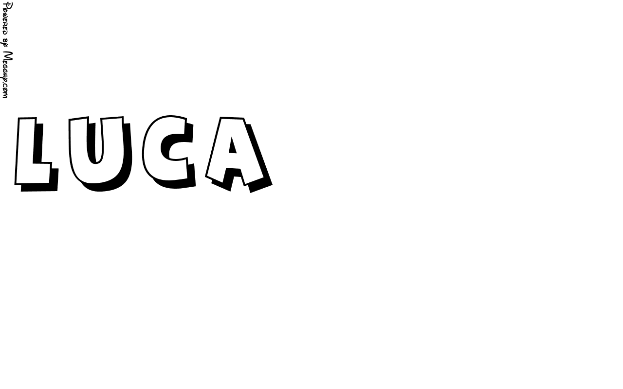 Disegno per bambini luca 90786 da stampare e colorare