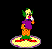 Gif Animate Simpsons krusty